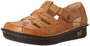 alegria pesca womens sandal cognac 38 eu