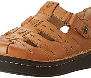 Alegria Pesca Womens Sandal Cognac 38 EU