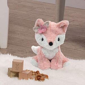 Lambs & Ivy Friendship Tree Plush Pink Woodland Fox Stuffed Animal Toy - Autumn