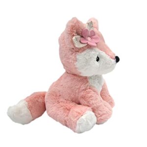 Lambs & Ivy Friendship Tree Plush Pink Woodland Fox Stuffed Animal Toy - Autumn