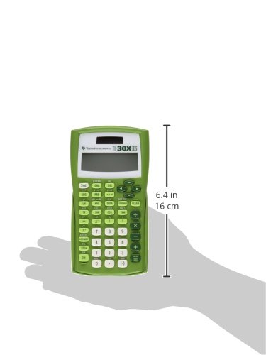 Texas Instruments TI-30X IIS 2-Line Scientific Calculator, Lime Green