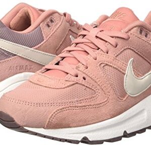 Nike womens Air Max Command Sneakers, Pink Reb Stardust Light Bone Taupe Grey White 600, 7.5