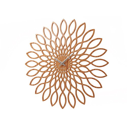 Present Time Karlsson Sunflower Wall Clock