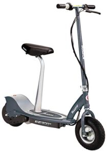 razor e300s seated electric scooter - matte gray 41 x 17 x 42-inch