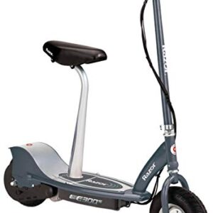 Razor E300S Seated Electric Scooter - Matte Gray 41 x 17 x 42-Inch