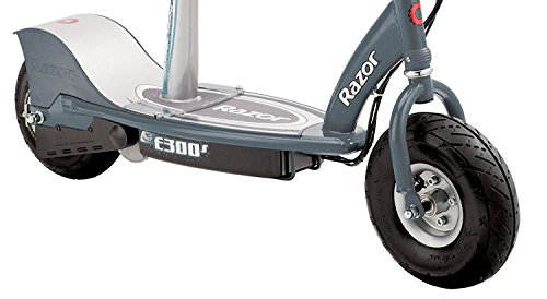 Razor E300S Seated Electric Scooter - Matte Gray 41 x 17 x 42-Inch