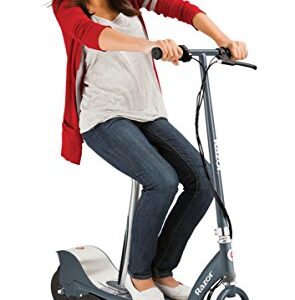 Razor E300S Seated Electric Scooter - Matte Gray 41 x 17 x 42-Inch