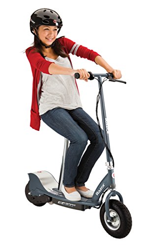 Razor E300S Seated Electric Scooter - Matte Gray 41 x 17 x 42-Inch