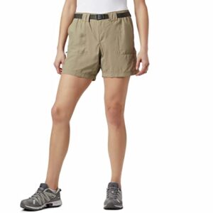 Columbia Women's Sandy River Cargo Short Shorts, tusk, Mx6