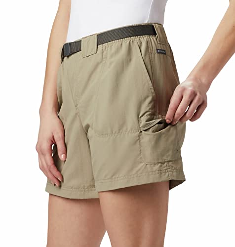 Columbia Women's Sandy River Cargo Short Shorts, tusk, Mx6