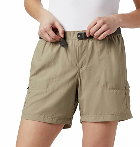 Columbia Women's Sandy River Cargo Short Shorts, tusk, Mx6