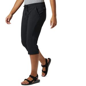 Columbia Women's Anytime Outdoor Capri Pants, Black, 16x18