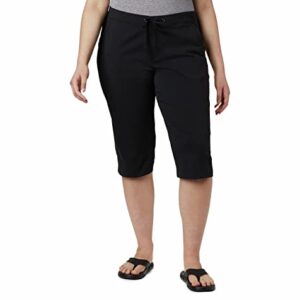 Columbia Women's Anytime Outdoor Capri Pants, Black, 16x18