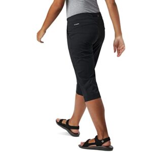 Columbia Women's Anytime Outdoor Capri Pants, Black, 16x18