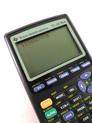 TI-83 Plus Graphics Calculator TI-83 Plus Graphics Calculator