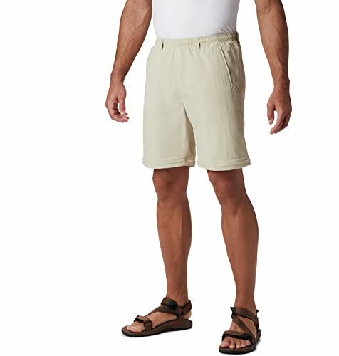 Columbia Men’s Backcast Convertible Sun Pants, Quick Drying Fossil