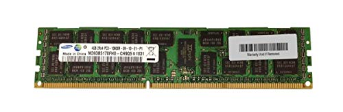 SAMSUNG M393B5170FH0-YH9 4GB DDR3 REG ECC PC3-10600 CL9 512MBX72 256X4 1.35V 240PDIMM