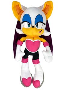 great eastern ge-7542 sonic the hedgehog rouge the bat 11" plush