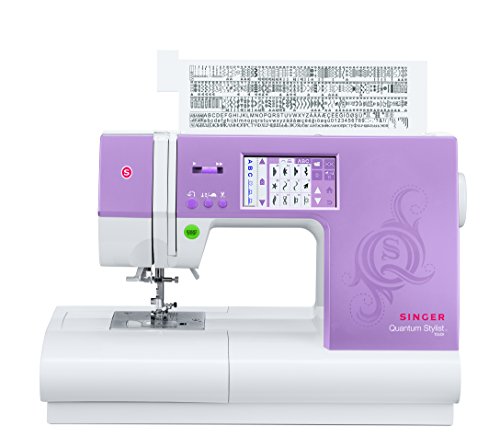 SINGER | 9985 Sewing & Quilting Machine With Accessory Kit - 960 Stitches - Drop-In Bobbin System, & Built-In Needle Threader 24 pounds