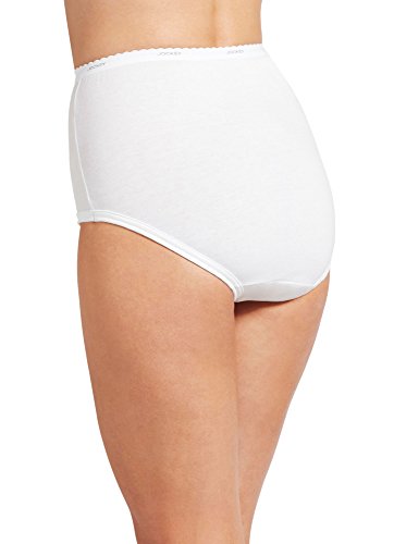 Jockey Women's Underwear Classic Brief - 3 Pack, White, 7