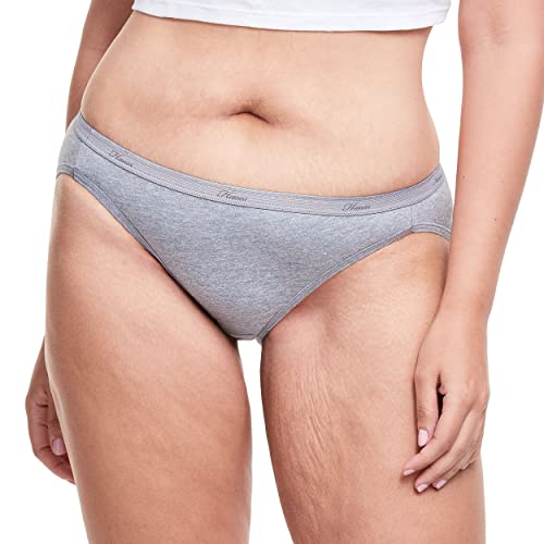 Hanes womens Cotton, Available Multiple Pack Sizes bikini underwear, 10 Pack - Assorted 1, 6 US