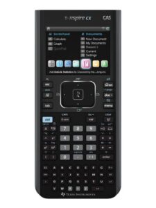 texas instruments nspire cx cas graphing calculator, frustration free package