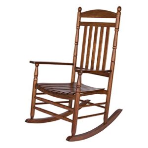 shine company inc. 4333oa rhode island, outdoor rocker, front porch rocking chair, oak