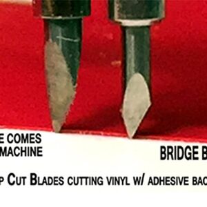 6 Pack Made in USA Deep Cut Point Explore Maker Replacement Blades for Cutting Machines Compatible with Bridge Cricut Air Expression 2 Explore one Maker 1 2 3