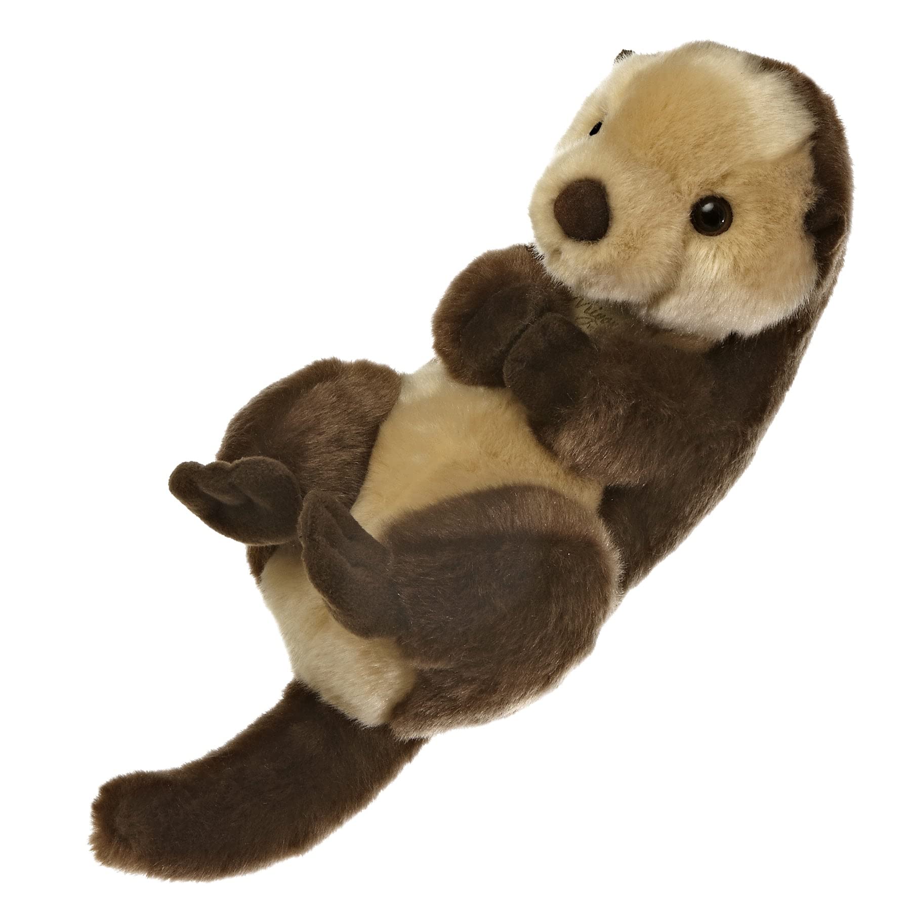 Aurora® Adorable Miyoni® Sea Otter Stuffed Animal - Lifelike Detail - Cherished Companionship - Brown 10 Inches