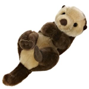 Aurora® Adorable Miyoni® Sea Otter Stuffed Animal - Lifelike Detail - Cherished Companionship - Brown 10 Inches