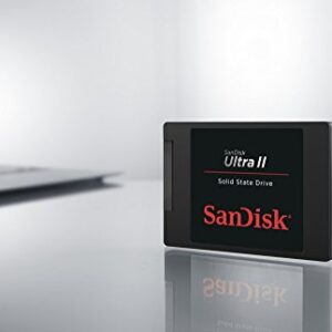 SanDisk Ultra II 240GB SSD (SDSSDHII-240G) SATA 2.5 (Bulk Packaging)