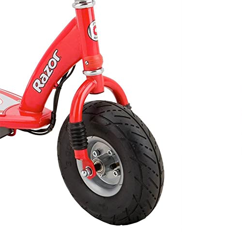 Razor E300 Durable Adult & Teen Ride-On 24V Motorized High-Torque Power Electric Scooter, Speeds up to 15 MPH with Brakes and 9" Pneumatic Tires, Red