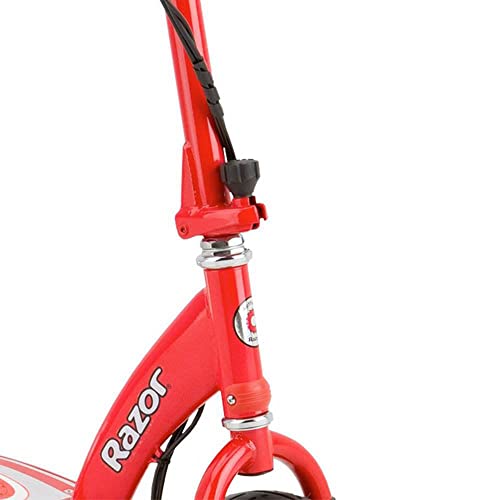 Razor E300 Durable Adult & Teen Ride-On 24V Motorized High-Torque Power Electric Scooter, Speeds up to 15 MPH with Brakes and 9" Pneumatic Tires, Red