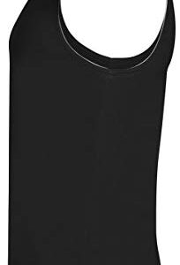 Augusta Sportswear mens Augusta Reversible Wicking Tank Sleeveless, Black/White, Large US