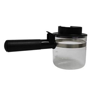 imusa usa espresso maker carafe in gift box, clear 4 cup