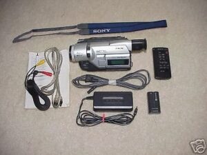 sony dcr-trv320e digital8 pal system camcorder plays 8mm hi8