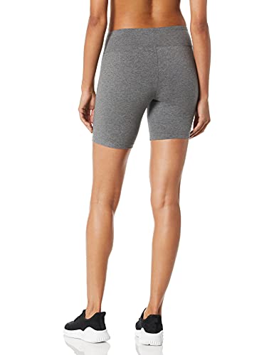 Jockey Womens 7" Bike Casual Shorts, Charcoal, Medium US