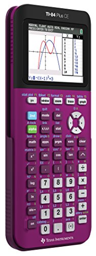 Texas Instruments TI-84 Plus CE Plum Graphing Calculator