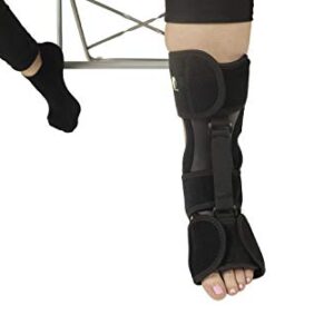 Comfort Dorsal Night Splint - Pain Relief from Plantar Fasciitis, Drop Foot, and Achilles Tendinitis - Small/Medium