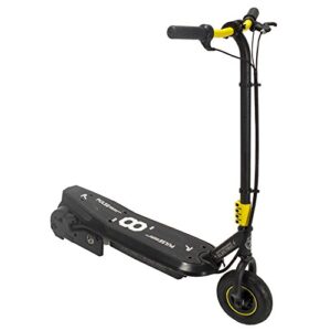 pulse performance products sonic xl electric scooter, black/yellow