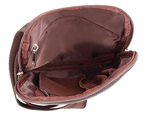 Bugatti Basel Medium Flat Shoulder Bag (One Size, Brown)