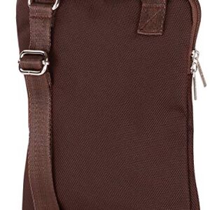 Bugatti Basel Medium Flat Shoulder Bag (One Size, Brown)