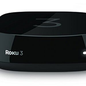 Roku 3 Streaming Media Player with Voice Search (Renewed)