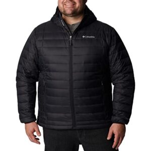 Columbia Mens, Voodoo Falls 590 TurboDown Hooded Jacket, Black, Large