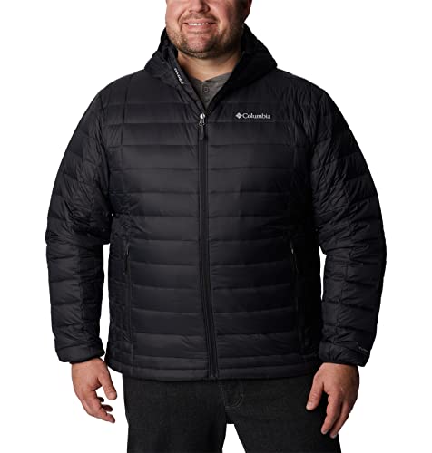 Columbia Mens, Voodoo Falls 590 TurboDown Hooded Jacket, Black, Large