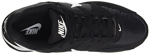 NIKE Women's Low-Top Sneakers, Schwarz (Black/White 021), 10