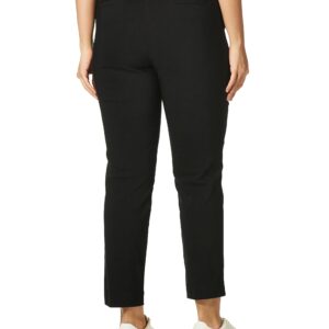 Briggs New York Super Stretch Millennium Slimming Pull-on Ankle Pant Pants, Black, 14