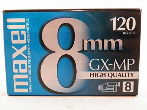 Maxell 8mm GX-MP 120 Videotapes (6-pack)