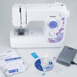 Brother Sewing Machine, XM1010, 10 Built-in Stitches, 4 Included Sewing Feet