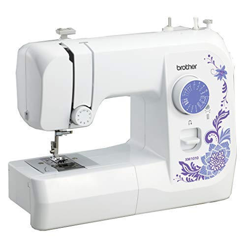 Brother Sewing Machine, XM1010, 10 Built-in Stitches, 4 Included Sewing Feet